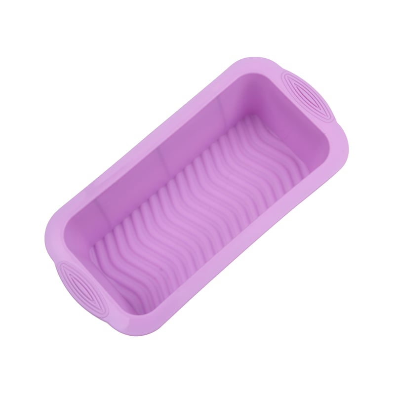 GENERICO Molde De Silicona Rectangular Para Pan Molde Queque Color Morado | falabella.com