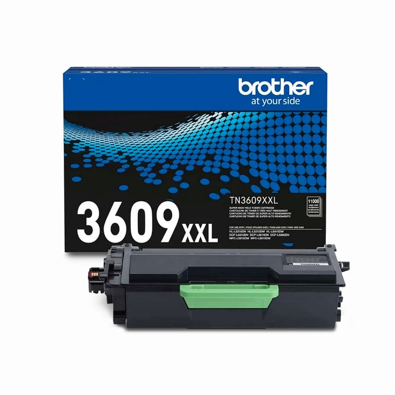 BROTHER Toner Original Brother TN3609 XXL Negro L5210 L6415 L5510 L6915 ...