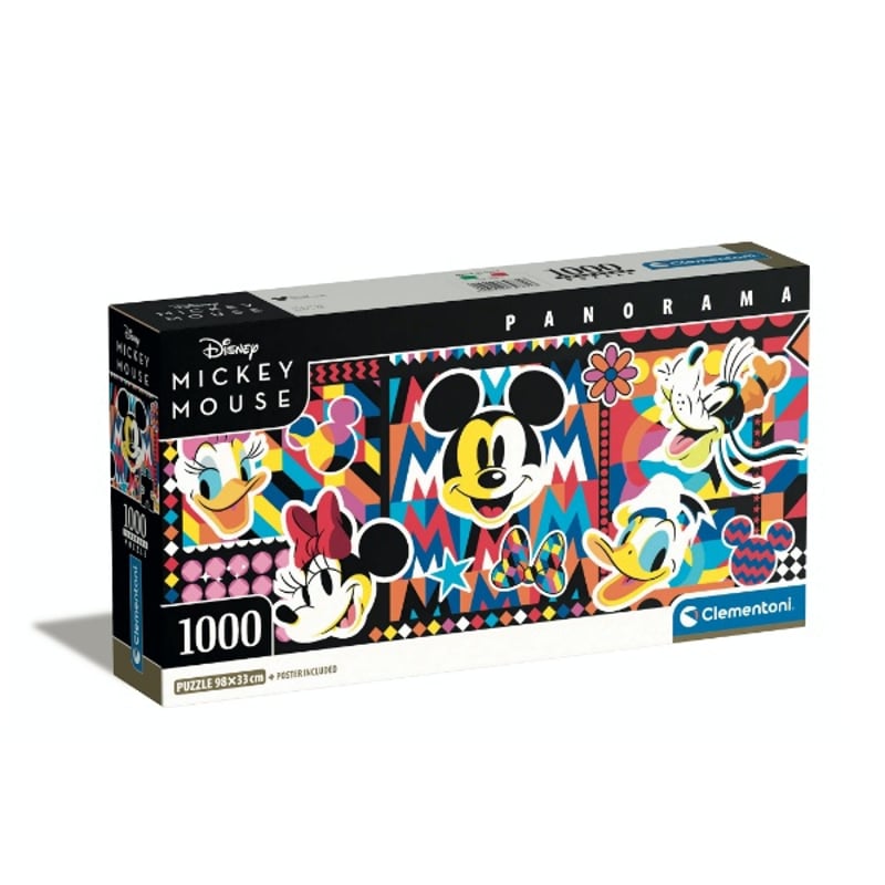 CLEMENTONI Puzzle 1000 piezas Panorama Mickey Mouse | falabella.com