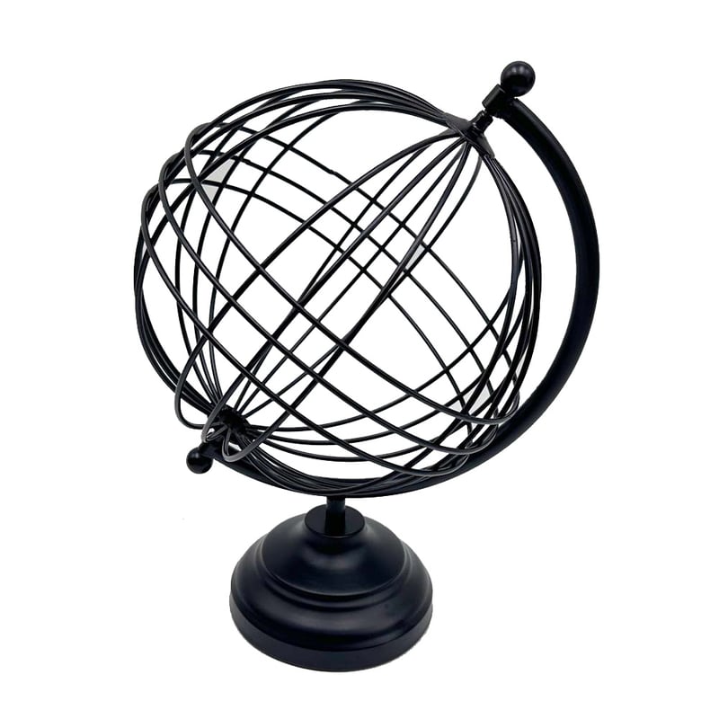 ANTICO HOME Globo Terráqueo Giratorio En Metal Rosario Antico Home ...