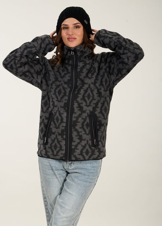 POLEMIC Poleron Mujer Polar sherpa Etnico Polemic | falabella.com