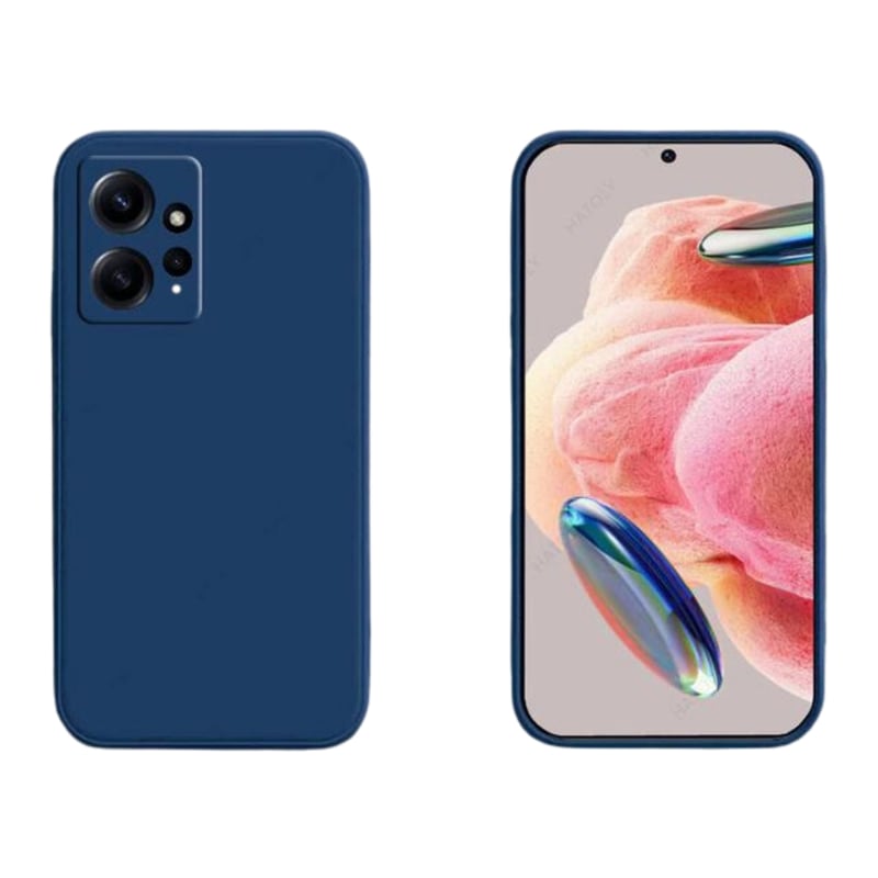 GENERICO Carcasa Para Xiaomi Redmi Note 12 4G silicona Azul | falabella.com