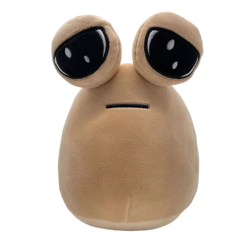 GENERICO Pou 22 cm. Peluche Buena calidad. Ojos tristes Tik Tok ...