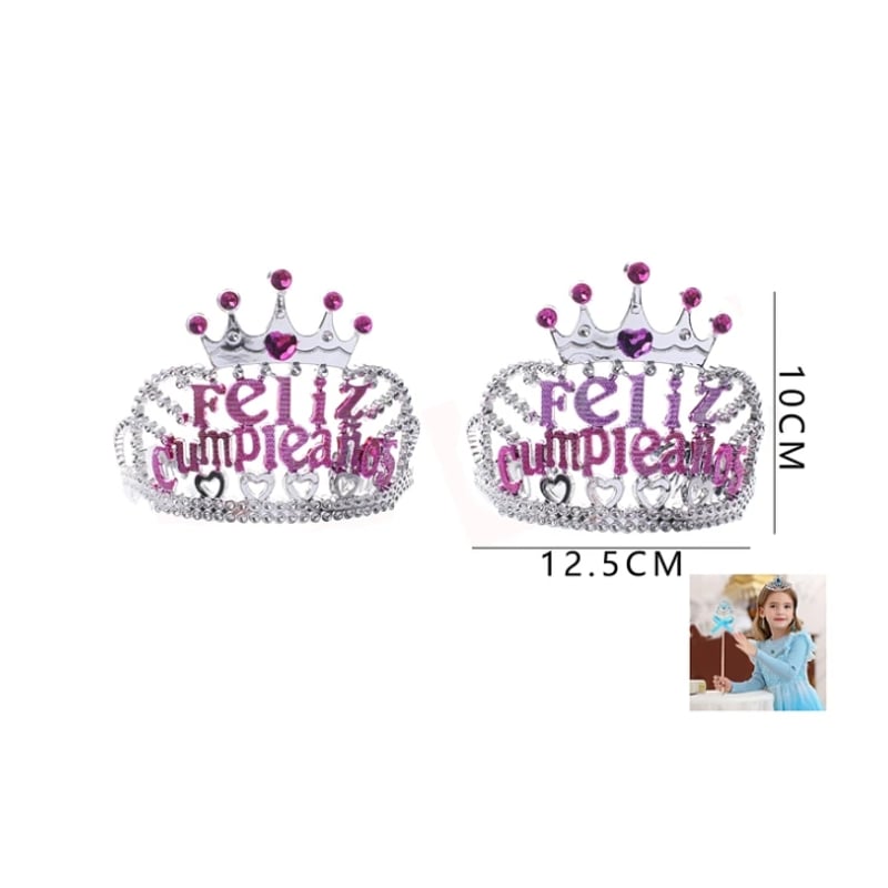 GENERICO Coronas Con Frase De Feliz Cumpleaños | falabella.com