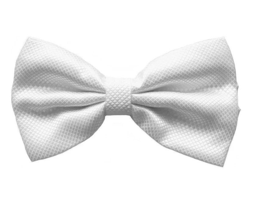 GENERICO Humitas Corbatín Corbata Lazo Adultos Con Diseño 2 Blanco ...