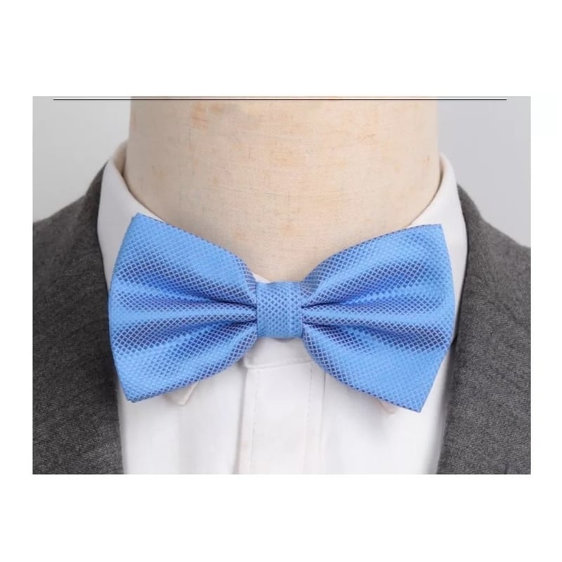 GENERICO Humitas Corbatín Corbata Lazo Adultos Con Diseño 2 Celeste ...