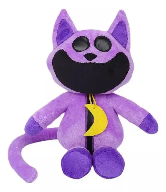 GENERICO Catnap Smiling Critters Peluche Gato Morado buena calidad ...
