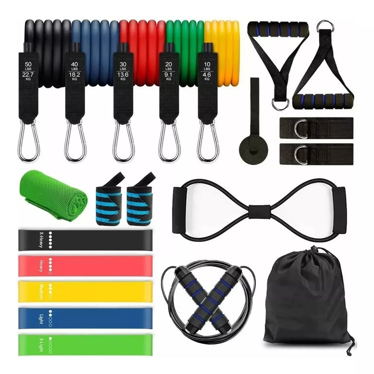 TNAKIEX Set Bandas Elasticas Kit Bandas Resistencia Ejercicio 21 Pz ...