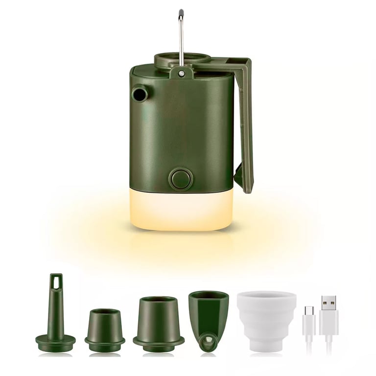 KANO Mini Inflador Multifuncional Bombín 4 en 1 Linterna | falabella.com