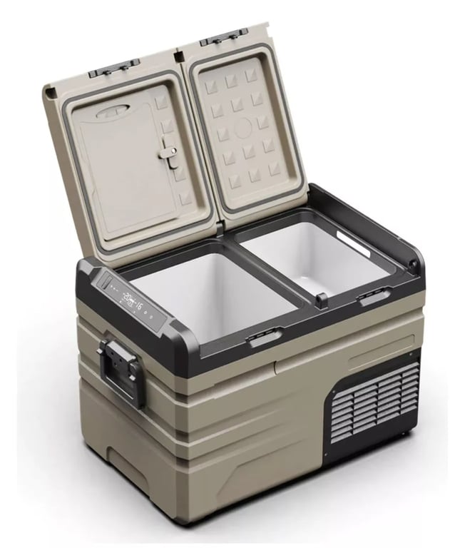 ALPICOOL Refrigerador TA35 Alpicool 12 24 110 220V Con batera Bizona ...