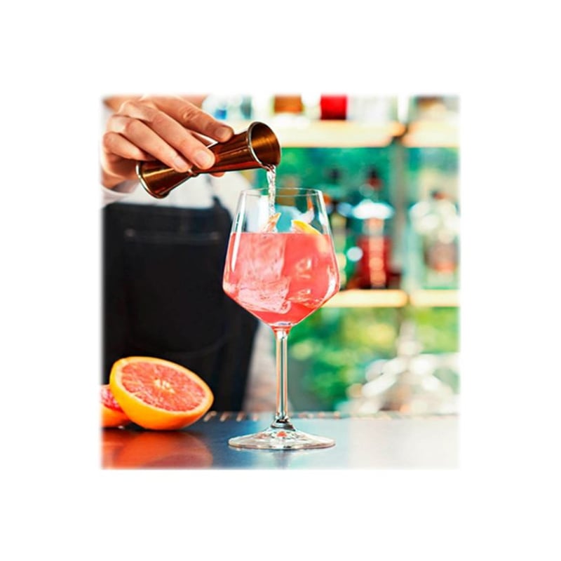 GENERICO Set 6 Copas Brunello Ramazzotti Vino Tragos Cocteles 430ml ...