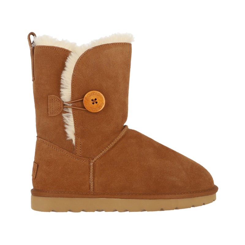 BAMERS Bota Bamers Blast Button Mujer Café | falabella.com
