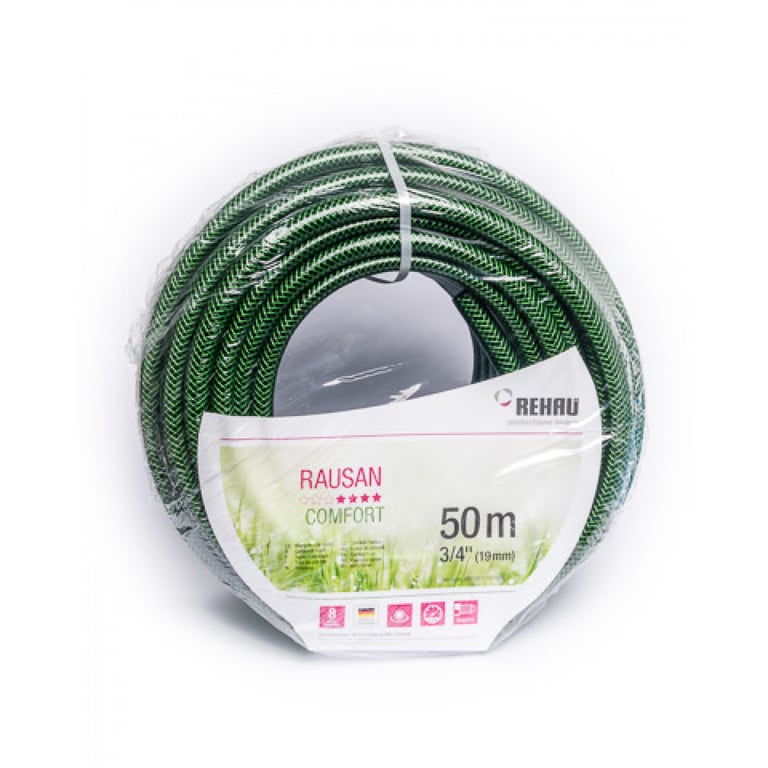 GENERICO MANGUERA PARA JARDIN 3/4" MALLAFLEX RAUSAN ROLLO 50MT REHAU ...
