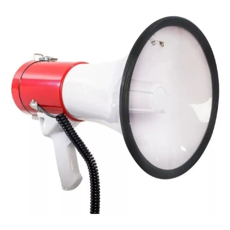 GENERICO Megáfono Portátil 50W Recargable Con Pilas | falabella.com