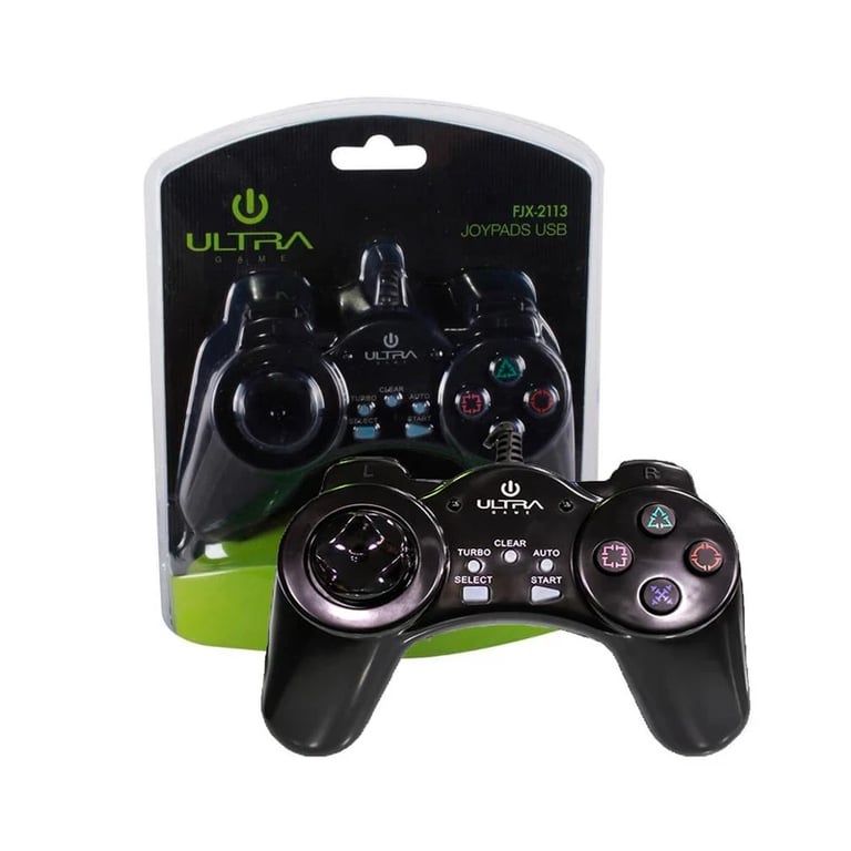 ULTRA Control Gamepad joystick Mando Para PC Alámbrico con vibración ...