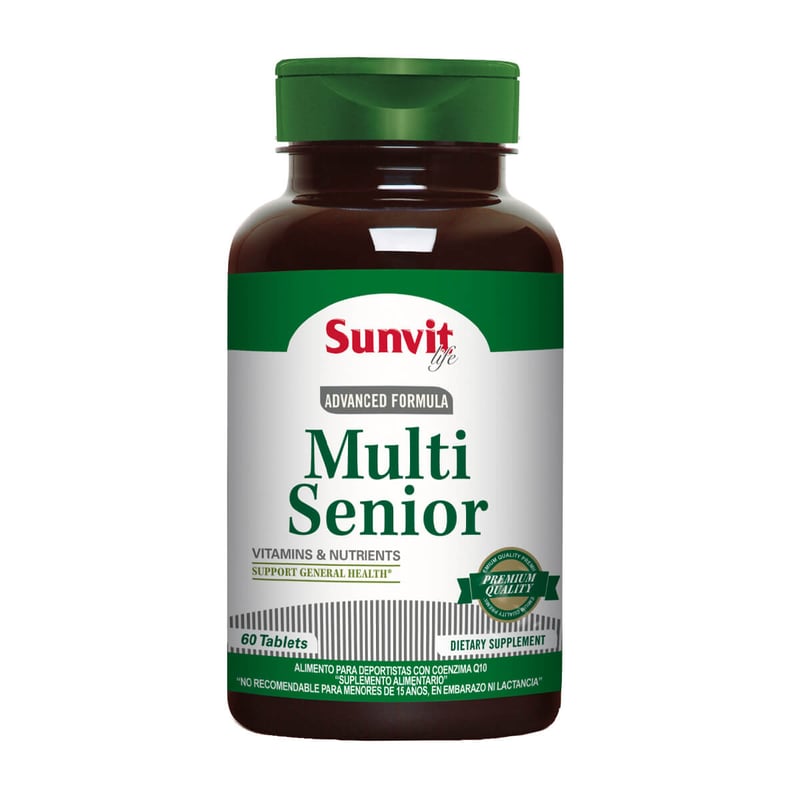 SUNVIT Multi Senior, Multivitamínico (60 tabs) | falabella.com
