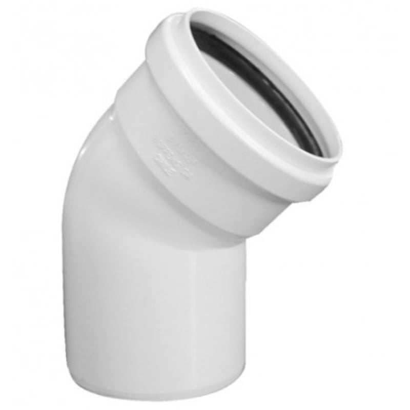 GENERICO Codo 110 X 45 C/goma Sanitario Blanco | falabella.com