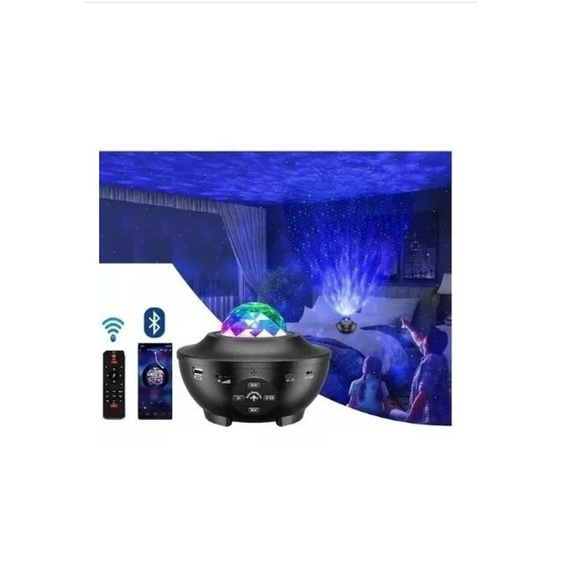 GENERICO Proyector De Galaxia Estrellas Led Y Sonido Bluetooth | falabella.com