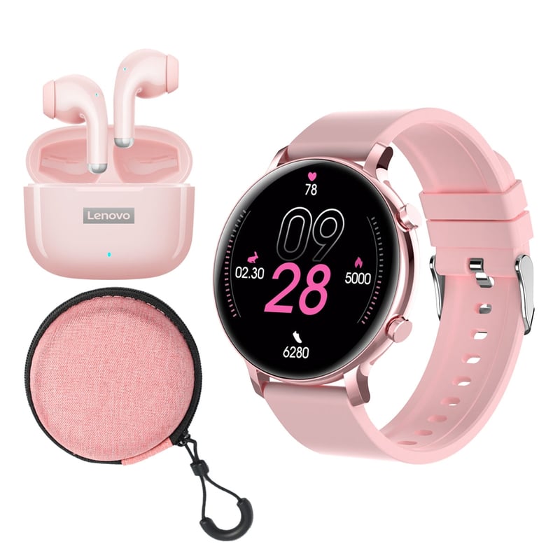 LENOVO Audífonos Lenovo LP40 Pro y Reloj inteligente y Bolso | falabella.com