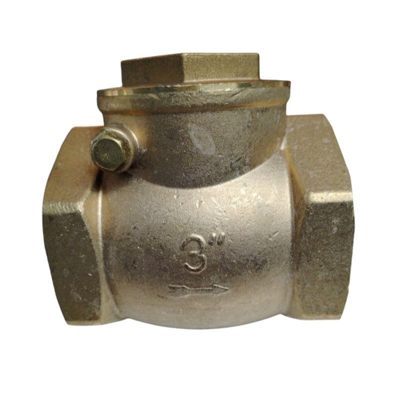 GENERICO Válvula Retención Horizontal Chapaleta Bronce 3 Pulgadas | falabella.com