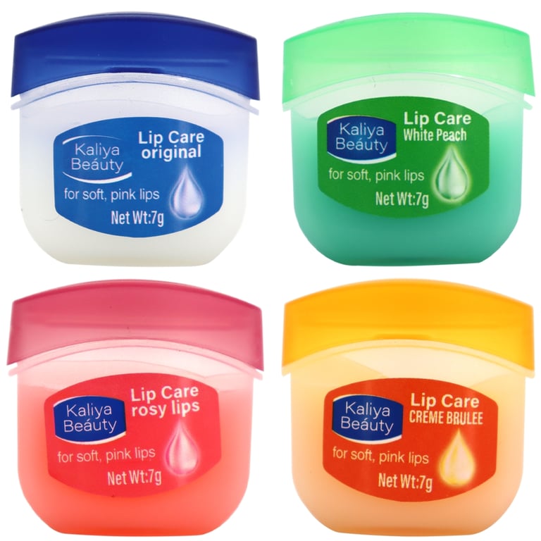 NEWKYLIE Set 4 Mini Balsamos Labial Brillos Hidratantes Aromas Kit ...