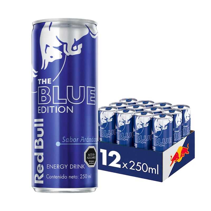 RED BULL Red Bull Bebida Energética Pack 12 Latas Arándanos 250Ml ...