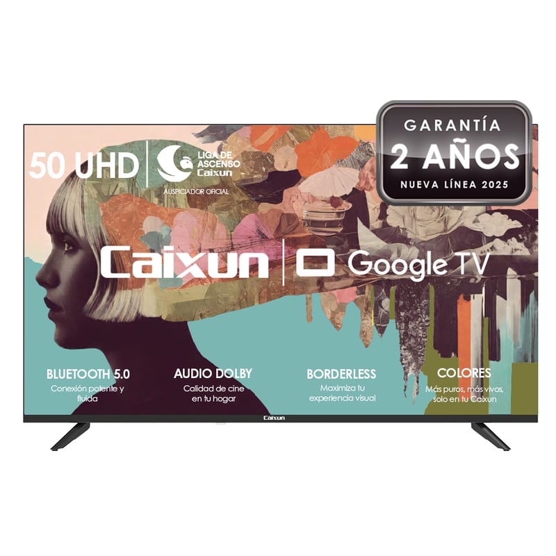 CAIXUN Smart TV Caixun LED 50 UHD 4K Google TV C50V1UG | falabella.com