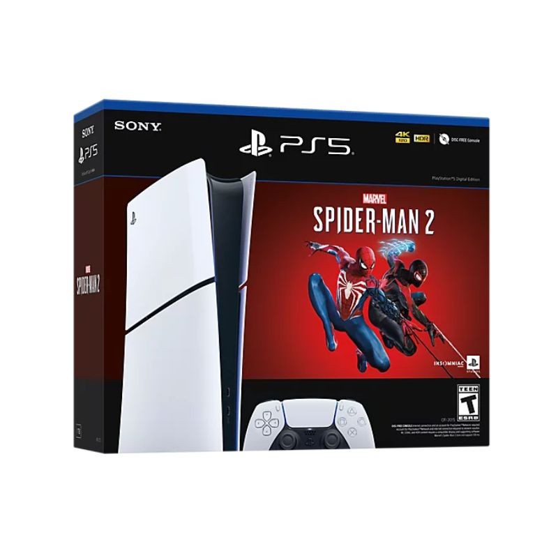SONY Consola Sony PlayStation 5 - Slim - Spiderman 2 Edición Digital ...