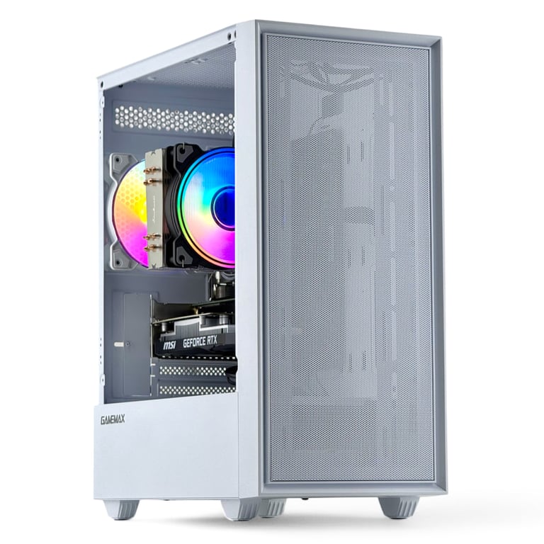 HYPERPC PC GAMER Blanco AMD RYZEN 7 5700 32gb 1Tb RTX 3050 WiFi ...