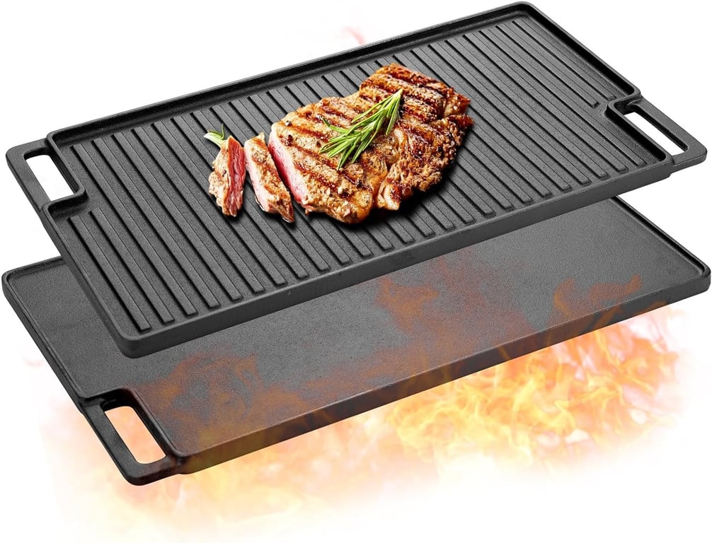 BLUEDREAMER sarten sartenes plancha hierro fundido grill sarten hierro ...