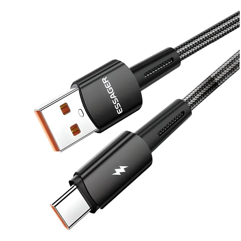 GENERICO Cable Carga Super Rápida Y Datos Tipo C - 120w / 1 Metro | falabella.com