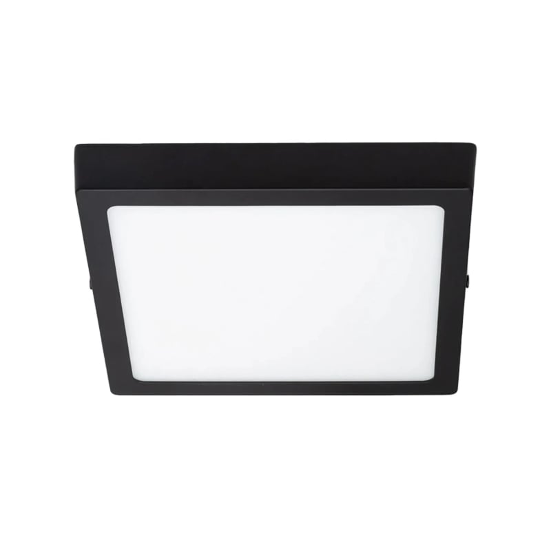 GENERICO Panel LED Sobrepuesto Cuadrado Negro PRO 24W Frío | falabella.com