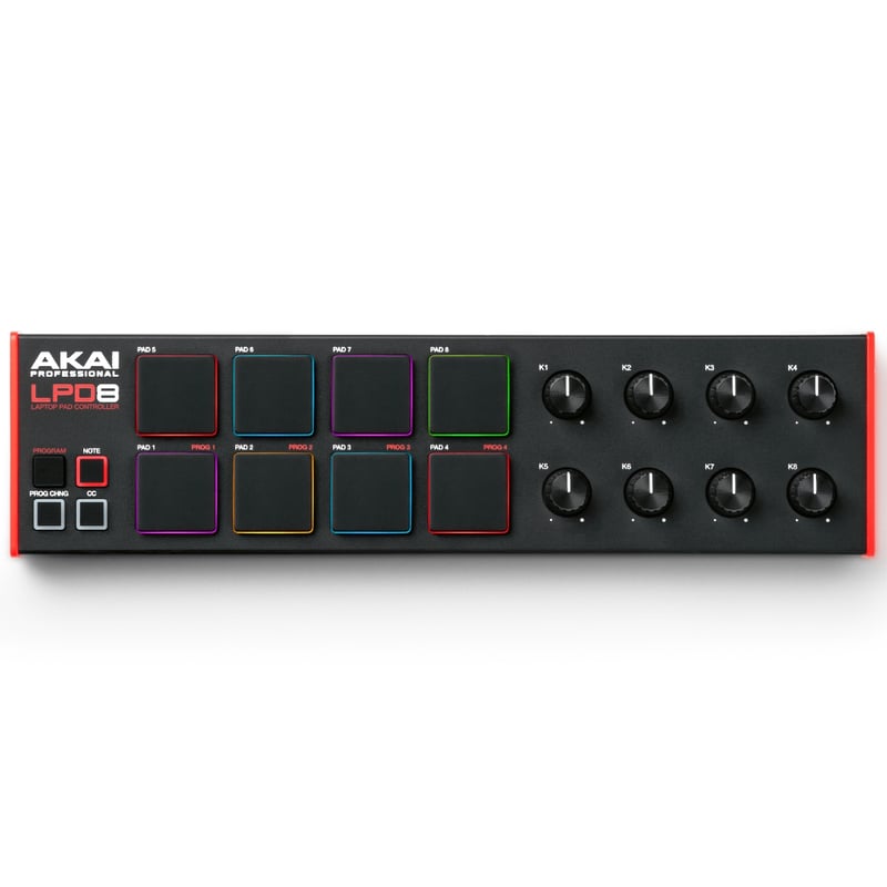 AKAI PROFESSIONAL Controlador Pad MIDI Akai LPD8 MK2 | falabella.com