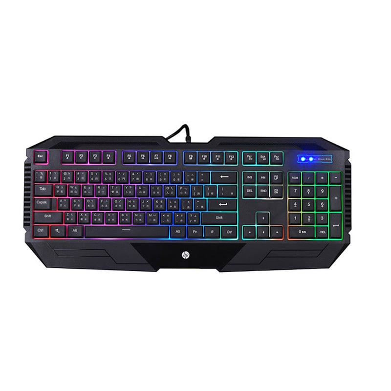 HP Teclado Gamer membrana HP K110 Retroiluminado RGB Negro | falabella.com