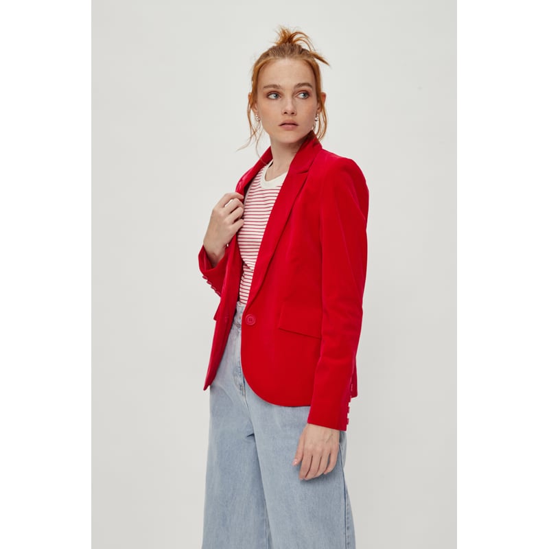 Blazer Liso Rojo iO IO | Linio Chile