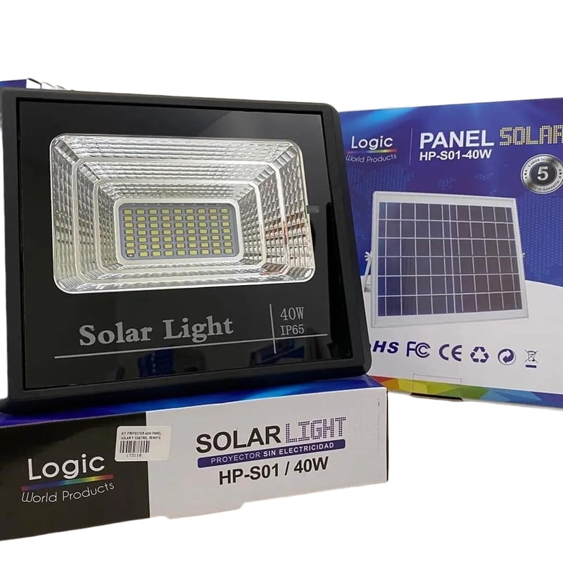LOGIC Proyector Solar LED 40w Línea Profesional Quick Blue | falabella.com