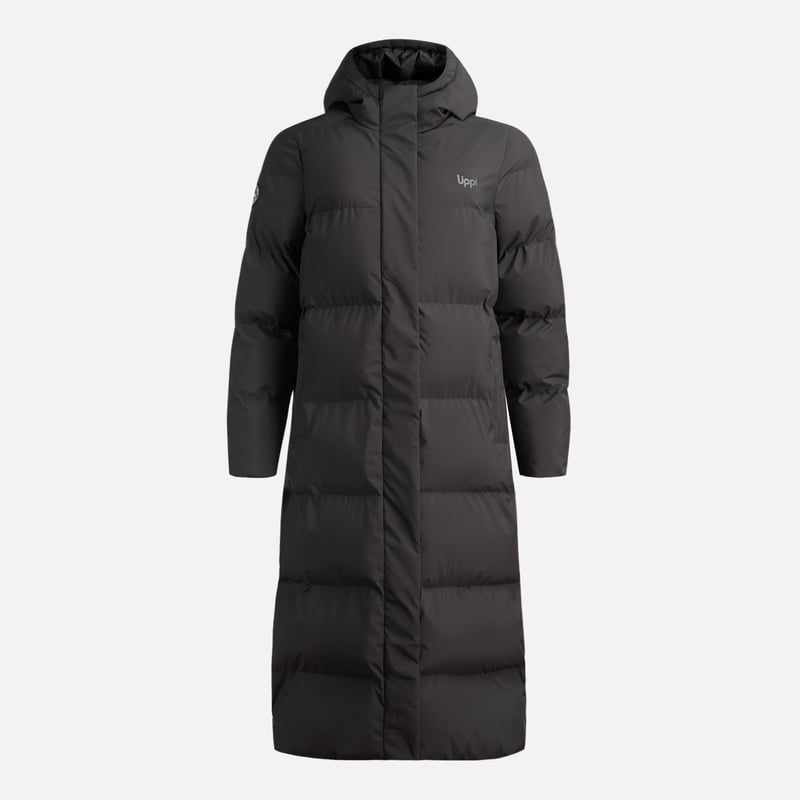 LIPPI Chaqueta Mujer Long And Warm Steam Pro Hoody Jacket Negro Lippi ...