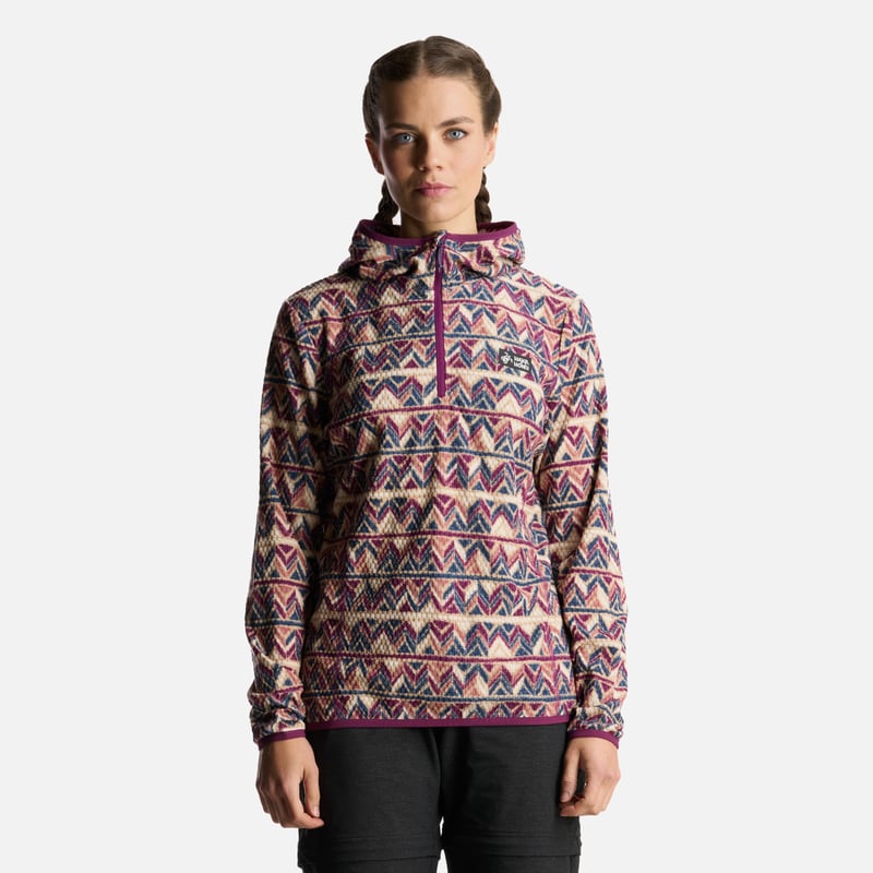 HAKA HONU Polerón Mujer Taina Nui Print Rosa Haka Honu | falabella.com