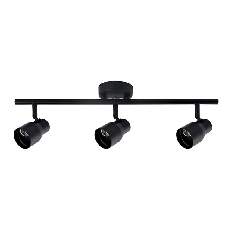HB LEDS Foco Spot Cielo o Muro Porta 3xGU-10 Round Negro Incluye ...