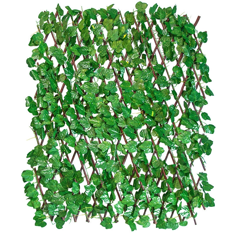 GENERICO Malla Valla Cerca Planta Enredadera Artificial Hojas 120 Cm ...