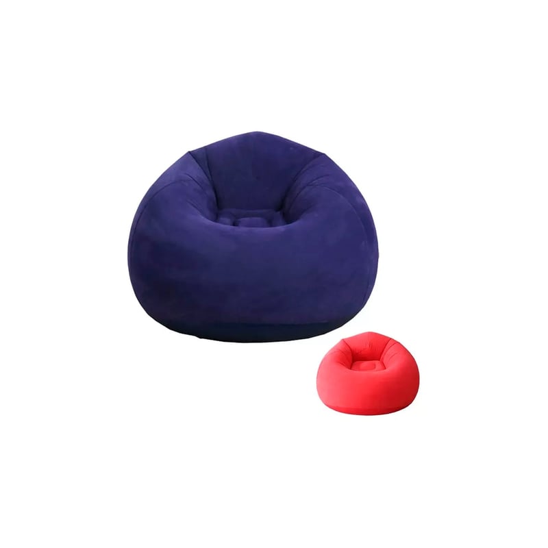 GENERICO Sillón Inflable Puffs Inflables Sofá Ergonomico Camping Xl ...