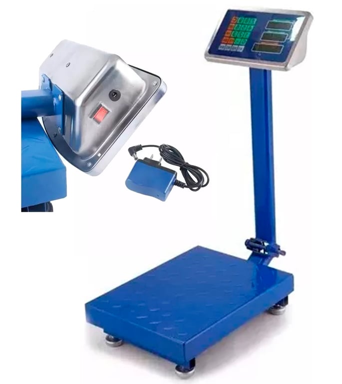 GENERICO Balanza Pesa Digital 150 Kilos Bandeja Recargable | falabella.com