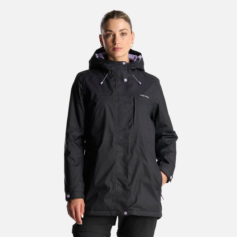 HAKA HONU Chaqueta Mujer Terranova Negro Haka Honu | falabella.com