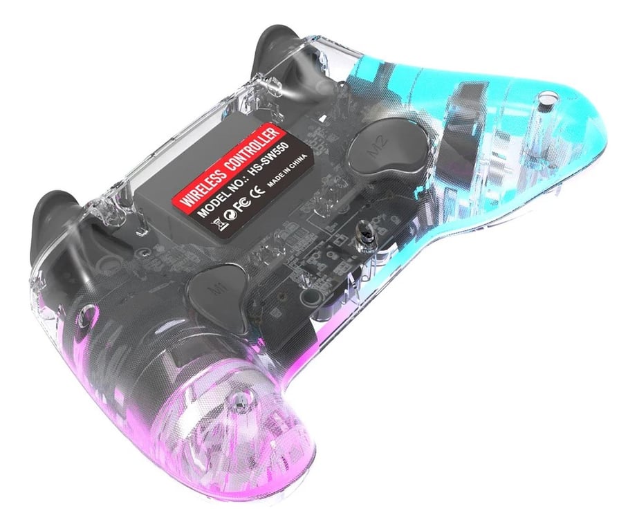 GENERICO Control Compatible Switch Inalámbrico Transparente Joystick ...