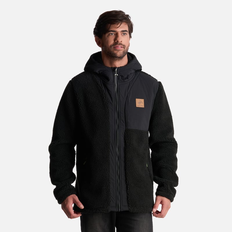 HAKA HONU Poleron Hombre Porteador Negro Haka Honu | falabella.com