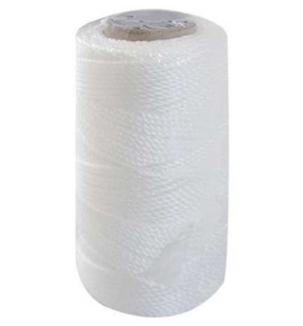 GENERICO Lienza Hilo Cordel Carpintera Blanco 200m Cuerda Albañil ...