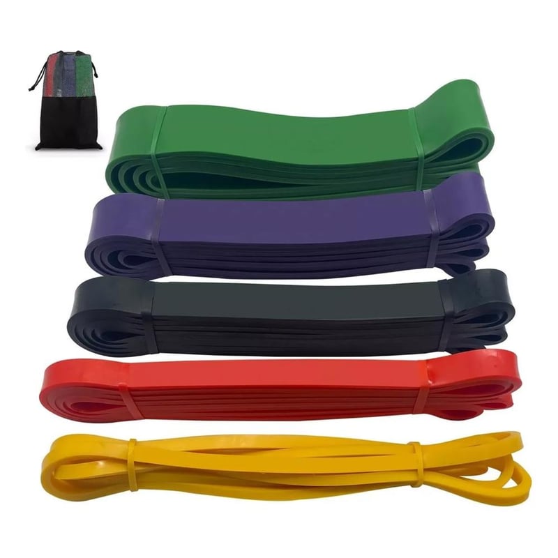 DETODOYMAS Pack 5 Bandas de resistencia 8-15-22-40-50MM | falabella.com