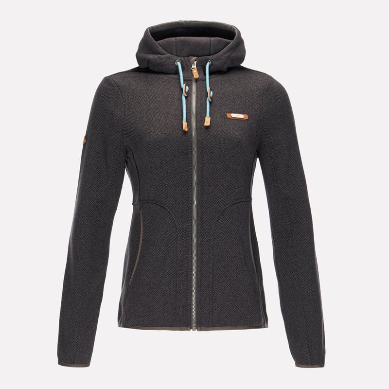 LIPPI Chaqueta Mujer Alamo Blend-Pro Hoody Jacket Gris Medio Lippi ...