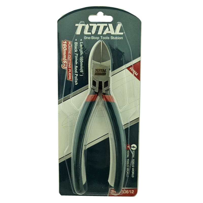 TOTAL TOOLS Alicate Cortante Corte Diagonal 6 Pulgadas Total Tht230612 | falabella.com