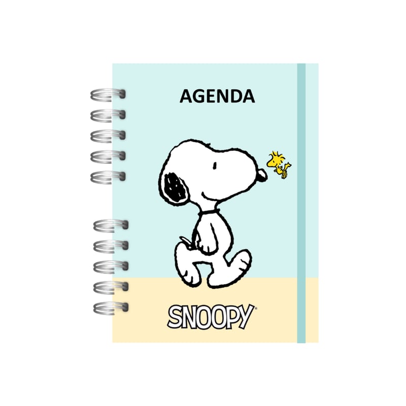 GENERAC Agenda Snoopy Sin Fecha 200 Pág A5 Cute Kawaii Papeleria ...